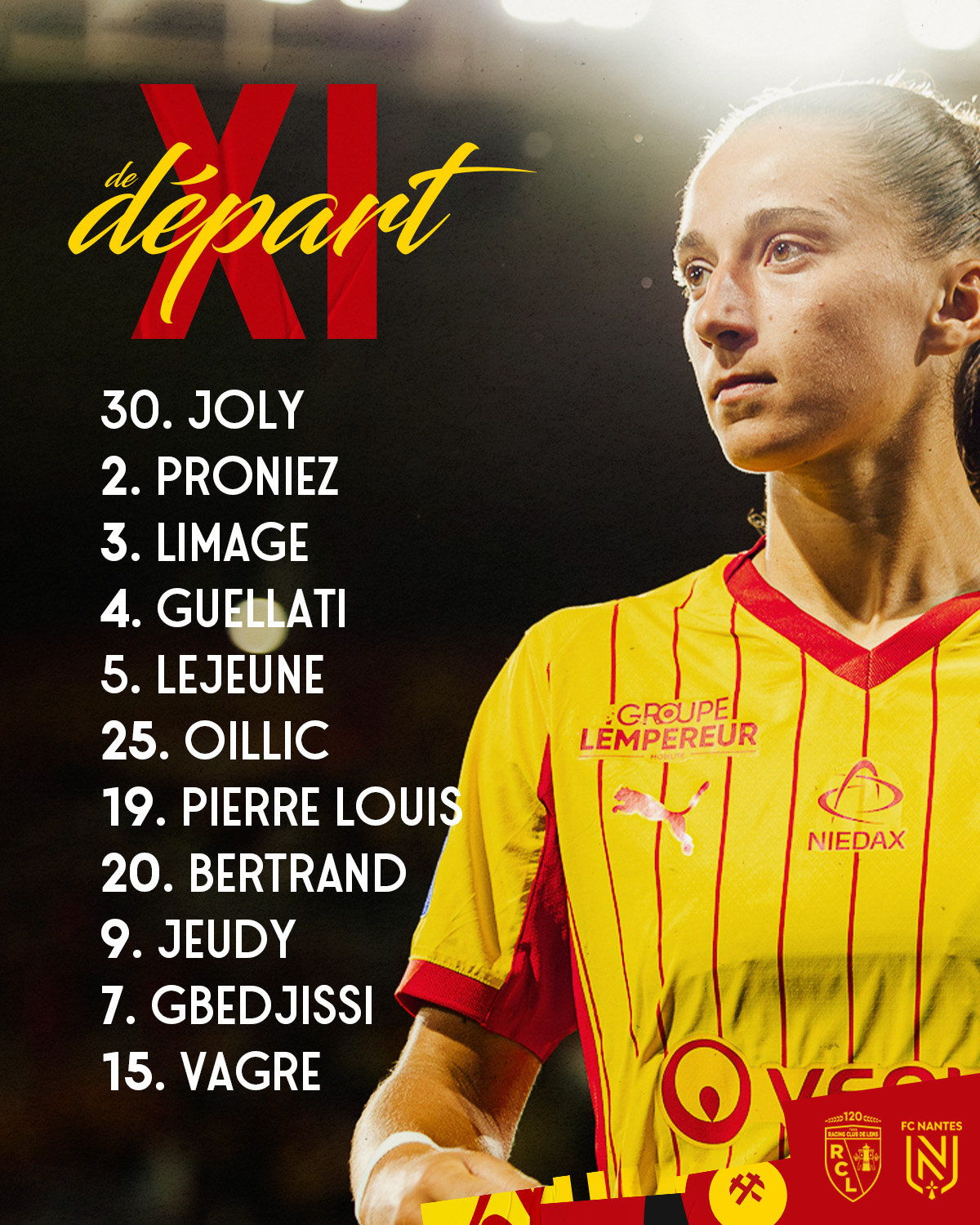 RC Lens Féminin – FC Nantes Féminin : Live – RCLensFoot.com